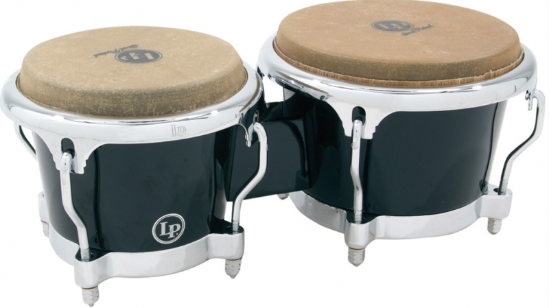 LP 200XFBK BONGOS GENERATION II FIBRE NOIR