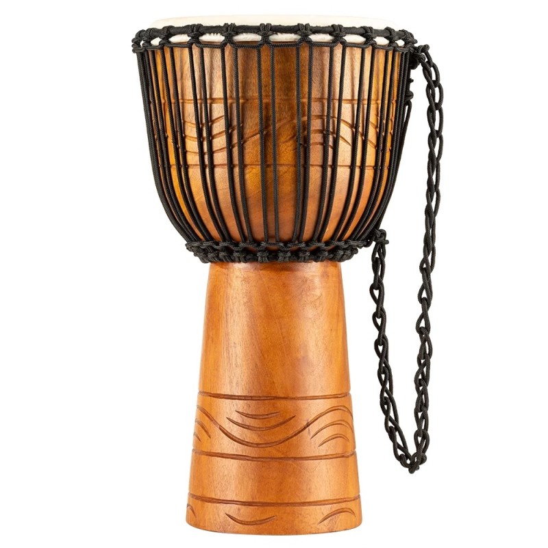 MEINL ADJ2M+BAG Djembe Bois 10" - Original African Styles Rope Tune ...