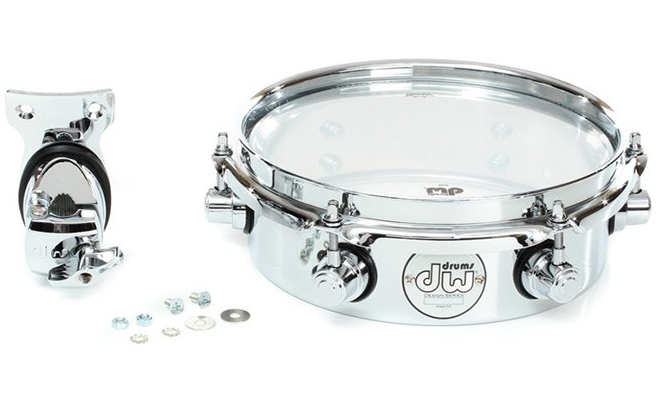 DW PICCOLO TOM 08X2.5 ACIER CHROME