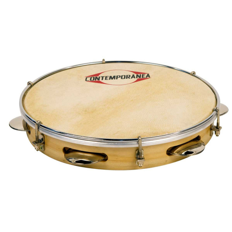 CONTEMPORANEA PRO PB1001 PANDEIRO 10" BOIS PEAU ANIMALE