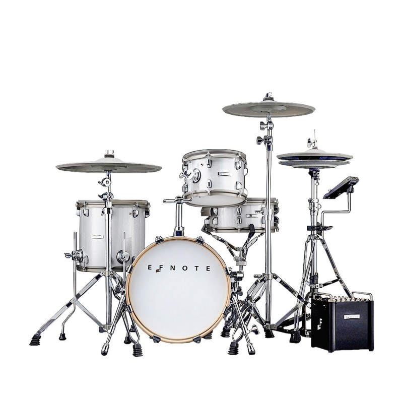EFNOTE Batterie Efnote Pro 500 E-Drum Standard Set - White Sparkle