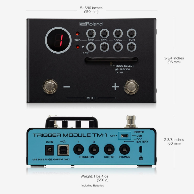 ROLAND TM-1 TRIGGER MODULE