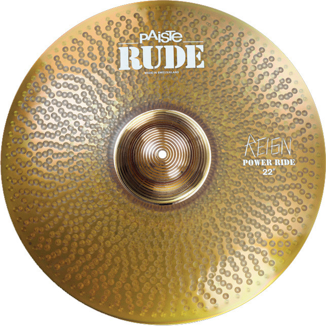 RIDE PAISTE 22 RUDE MEGA POWER DAVE LOMBARDO THE REIGN